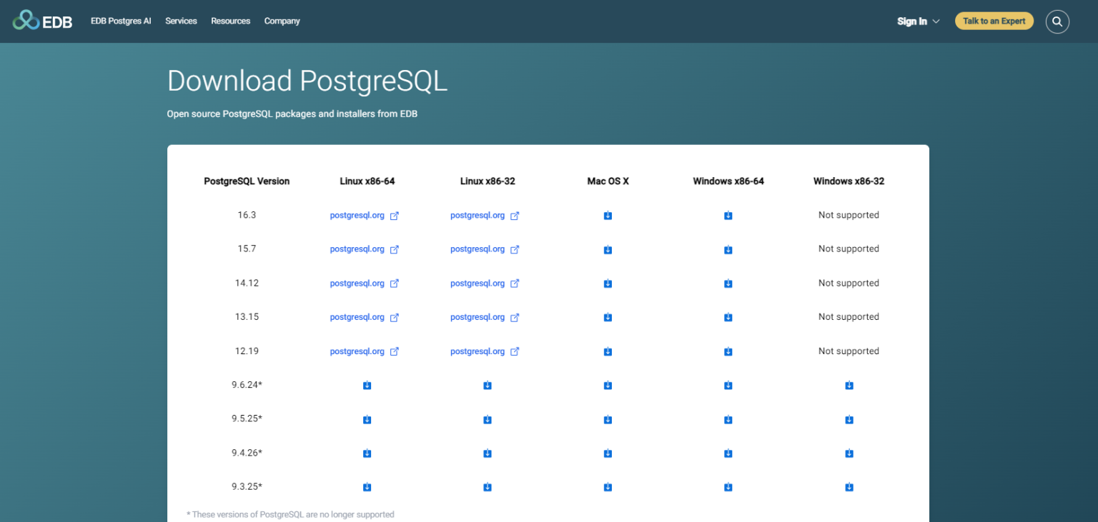 PostgreSQL 環境構築手順 - ワンダフルフライDX支援事業
